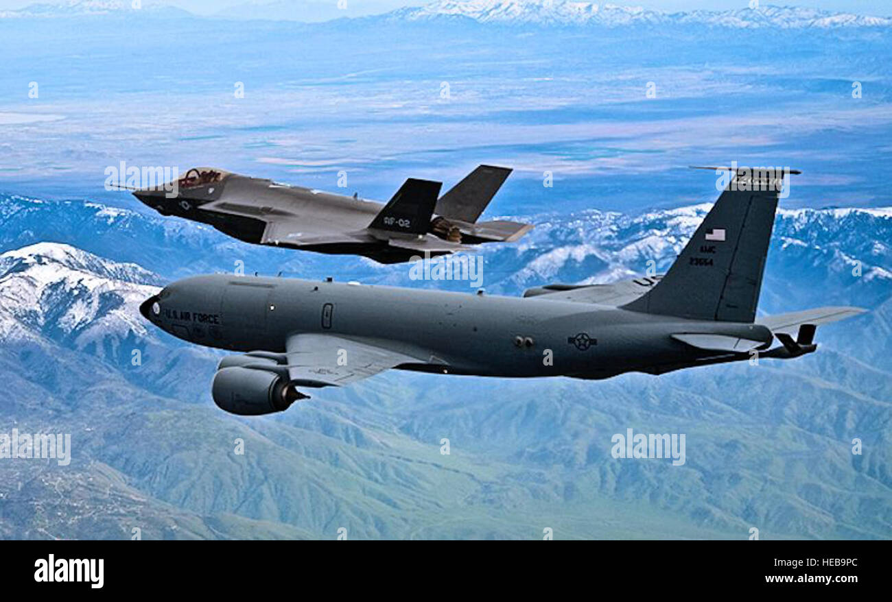 An Air Mobility Command tanker aircraft from McConnell AFB, Kansas ...