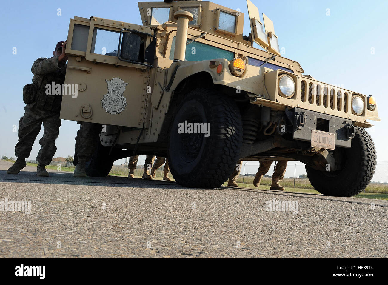 Members from the 91st Security Forces Group Global Strike Challenge ...