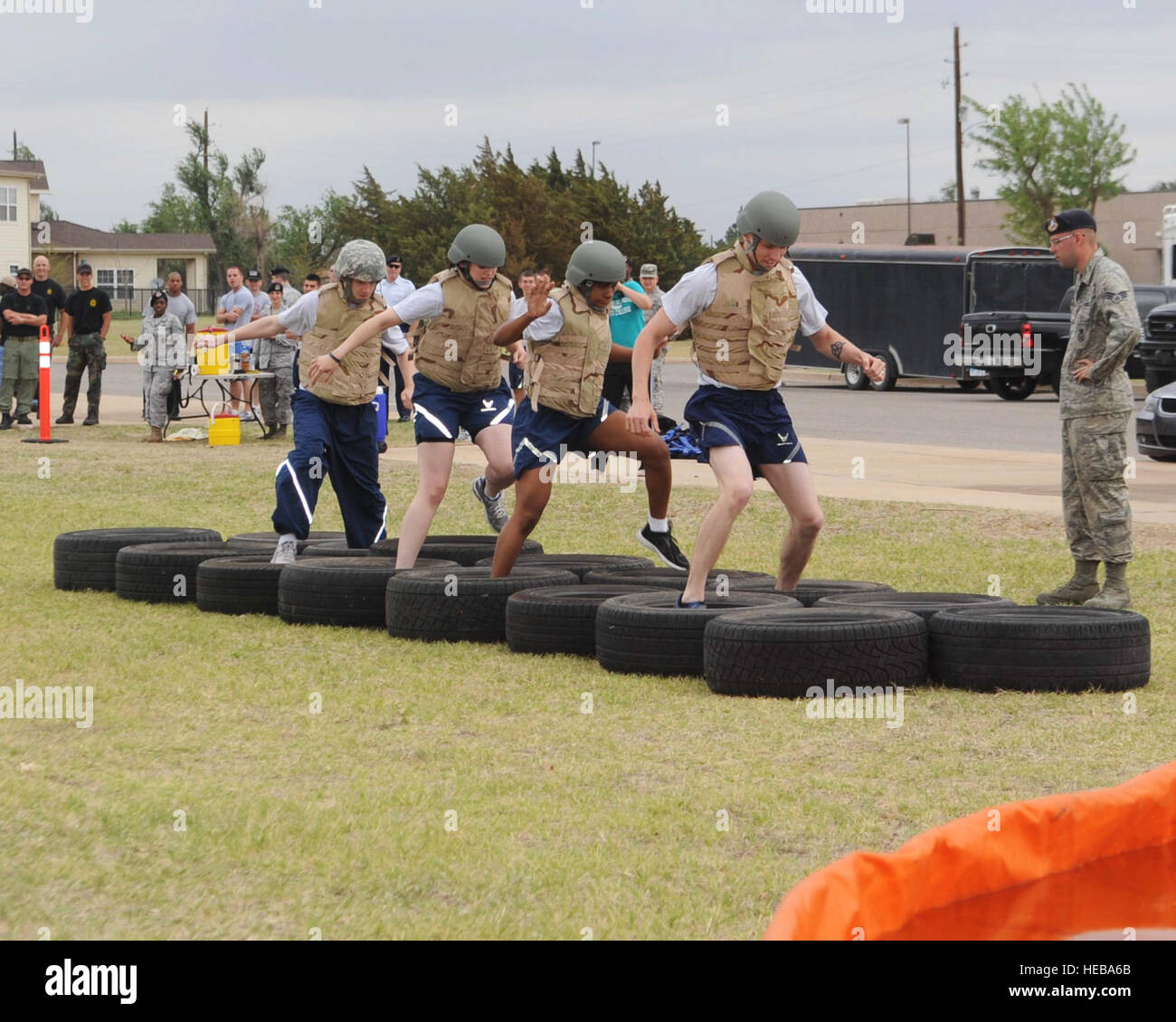 ALTUS AIR FORCE BASE, Okla.—Senior Airmen Aaron Wisniewski and Lamiea ...