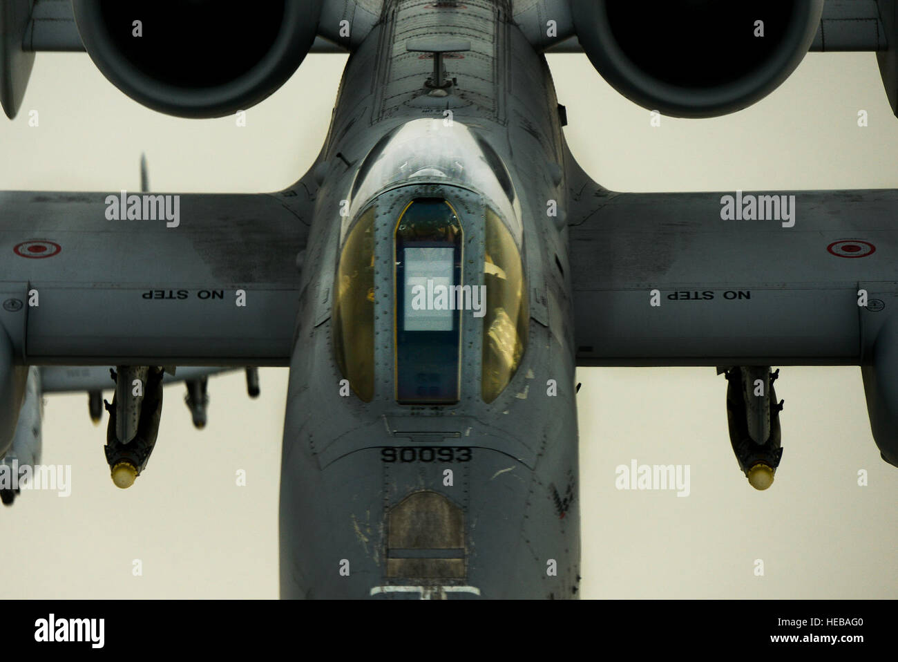 A U.S. Air Force A-10 Thunderbolt II with the 303rd Expeditionary ...