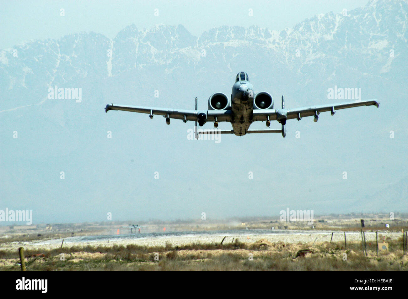 BAGRAM AIR BASE, Afghanistan -- An A-10 Thunderbolt II assigned to the ...