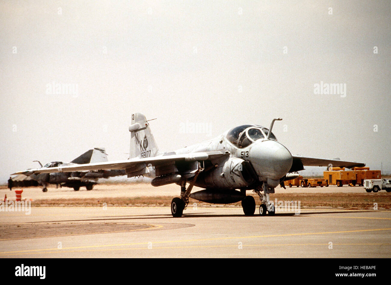 A US Navy A-6E Intruder from Attack Squadron 196 (VA-196), Naval Air ...