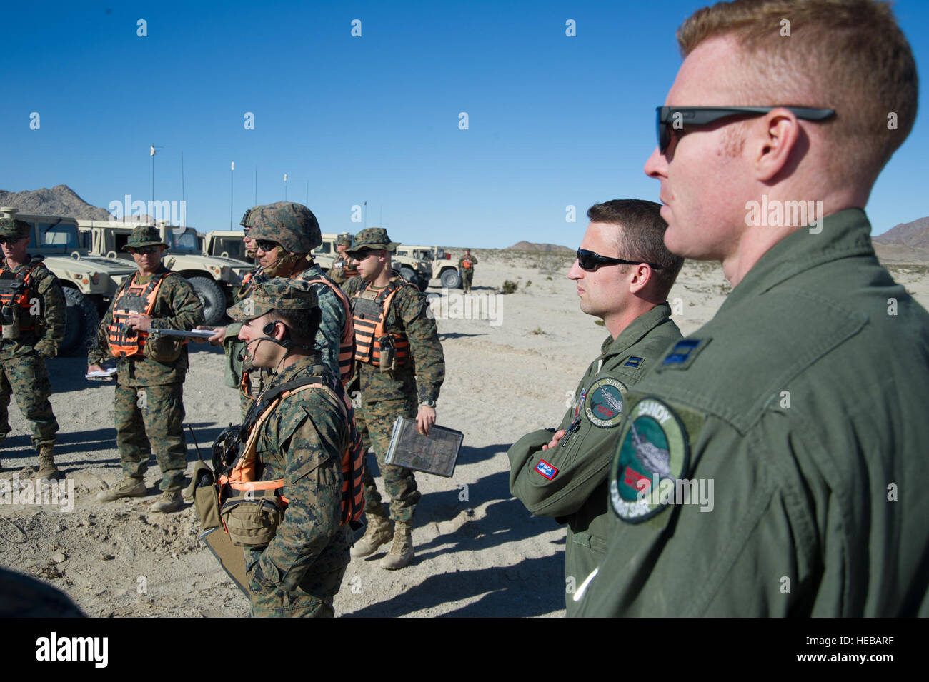 U.S. Air Force Capts. Ryan Rutter and Matthew C. Barrett, both pilots ...