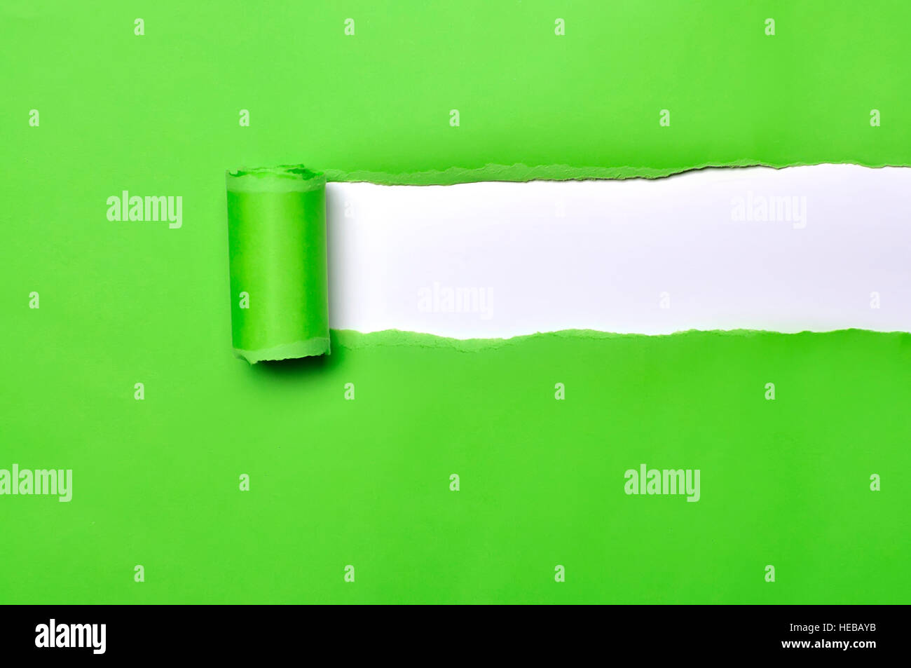 Torn paper with space for text with white background Stock Photo - Alamy