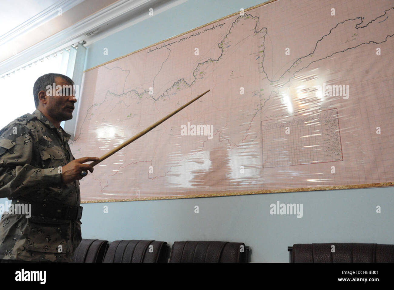 Mazar-E-Shariff- Brig.Gen. Khalil, 5th Zone Afghan Border Police (ABP ...