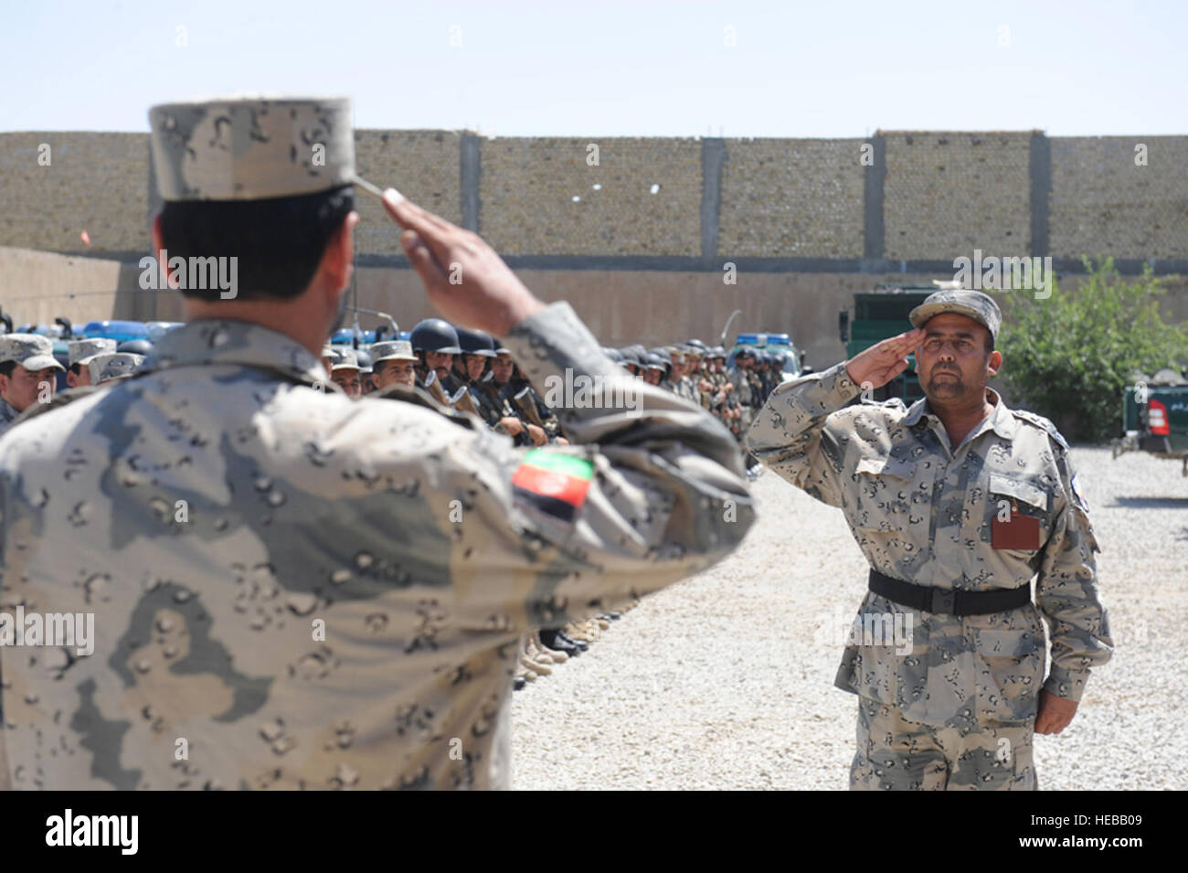 Mazar-E-Shariff- Maj.Gen. Sadat, Deputy Commanding General of Afghan ...
