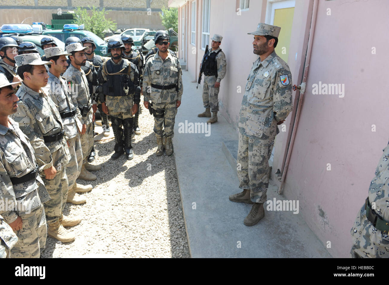 Mazar-E-Shariff- Maj.Gen. Sadat, Deputy Commanding General of Afghan ...