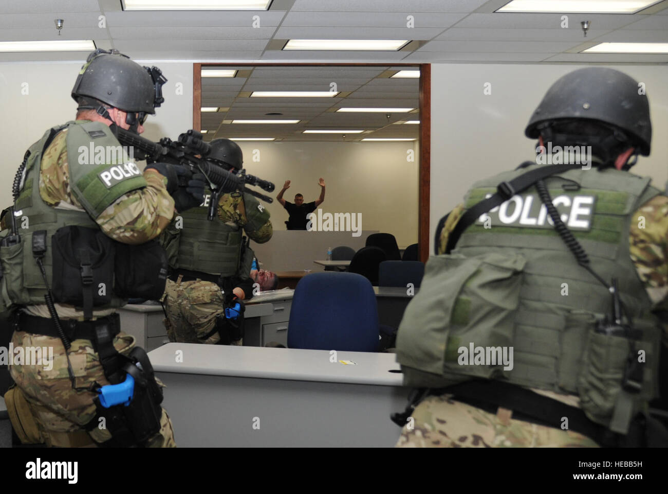 Special response team members assigned to the Biloxi Police Department ...