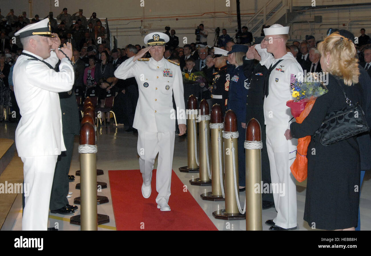 Navy Adm. James Winnefeld, North American Aerospace Defense Command and ...
