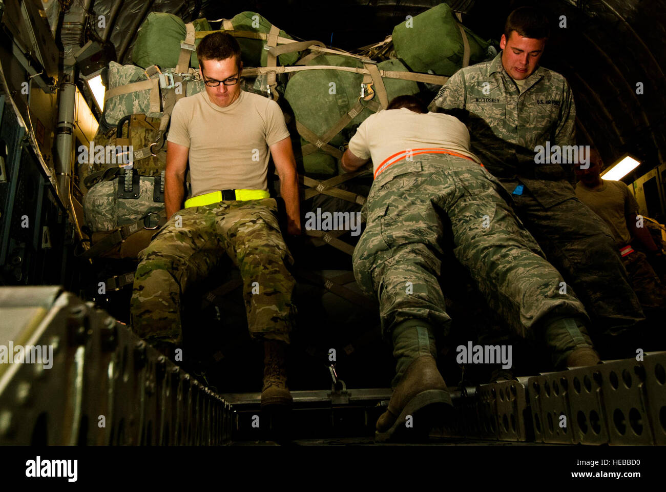 (Left to right) Airman 1st Class Nathan Franey, Staff Sgt. Nicholas ...