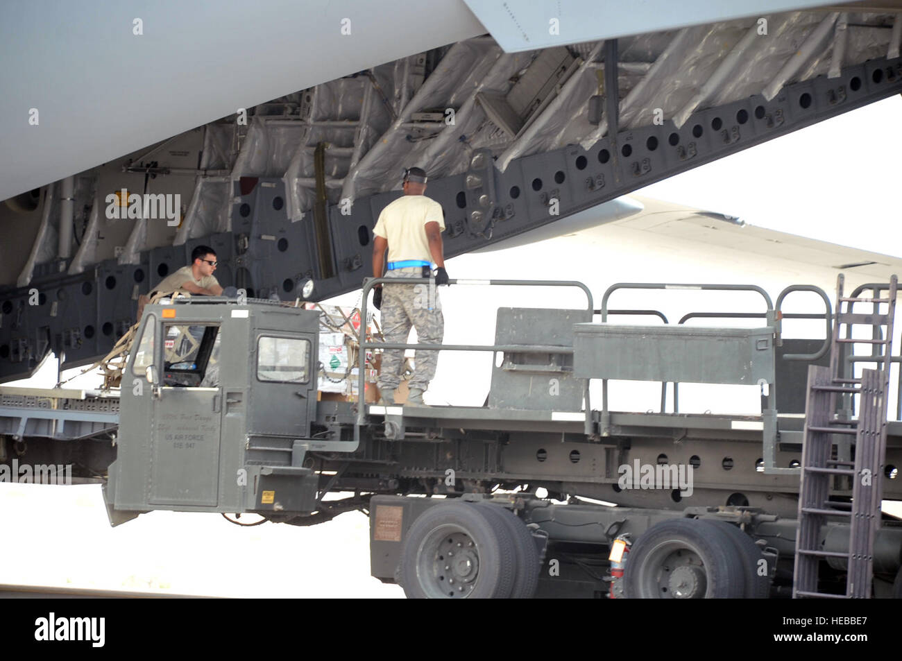 Air transportation Airmen from the 380th Expeditionary Logistics ...