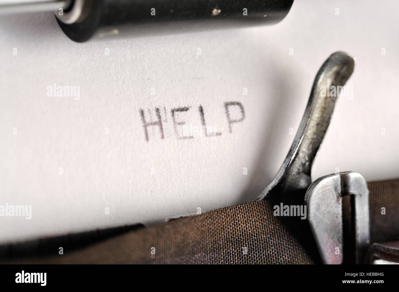 Typed paper hi-res stock photography and images - Alamy