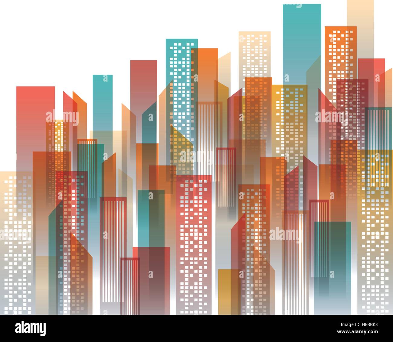 Urban city view Stock Vector Image & Art - Alamy
