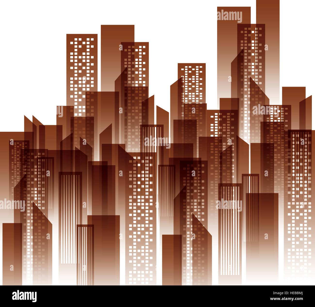 Urban city view Stock Vector Image & Art - Alamy