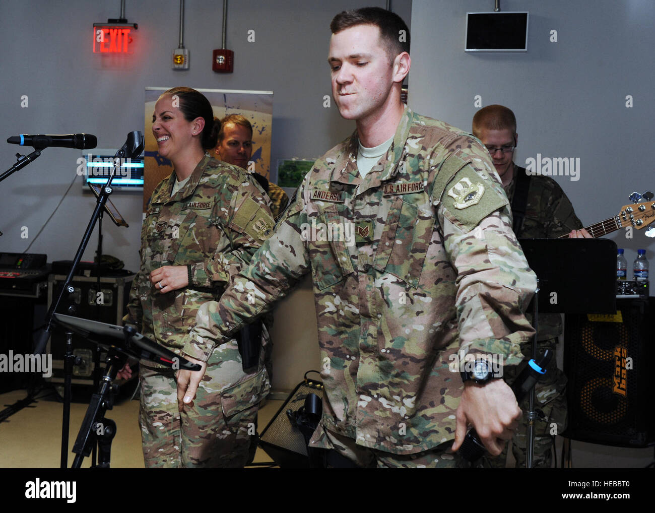 U.S. Air Force Airmen assigned to the U.S. Air Force Central Command ...