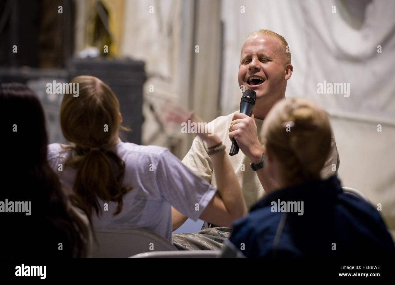 BAGRAM AIR FIELD, Afghanistan -- Master Sgt. Ryan Carson, lead male ...