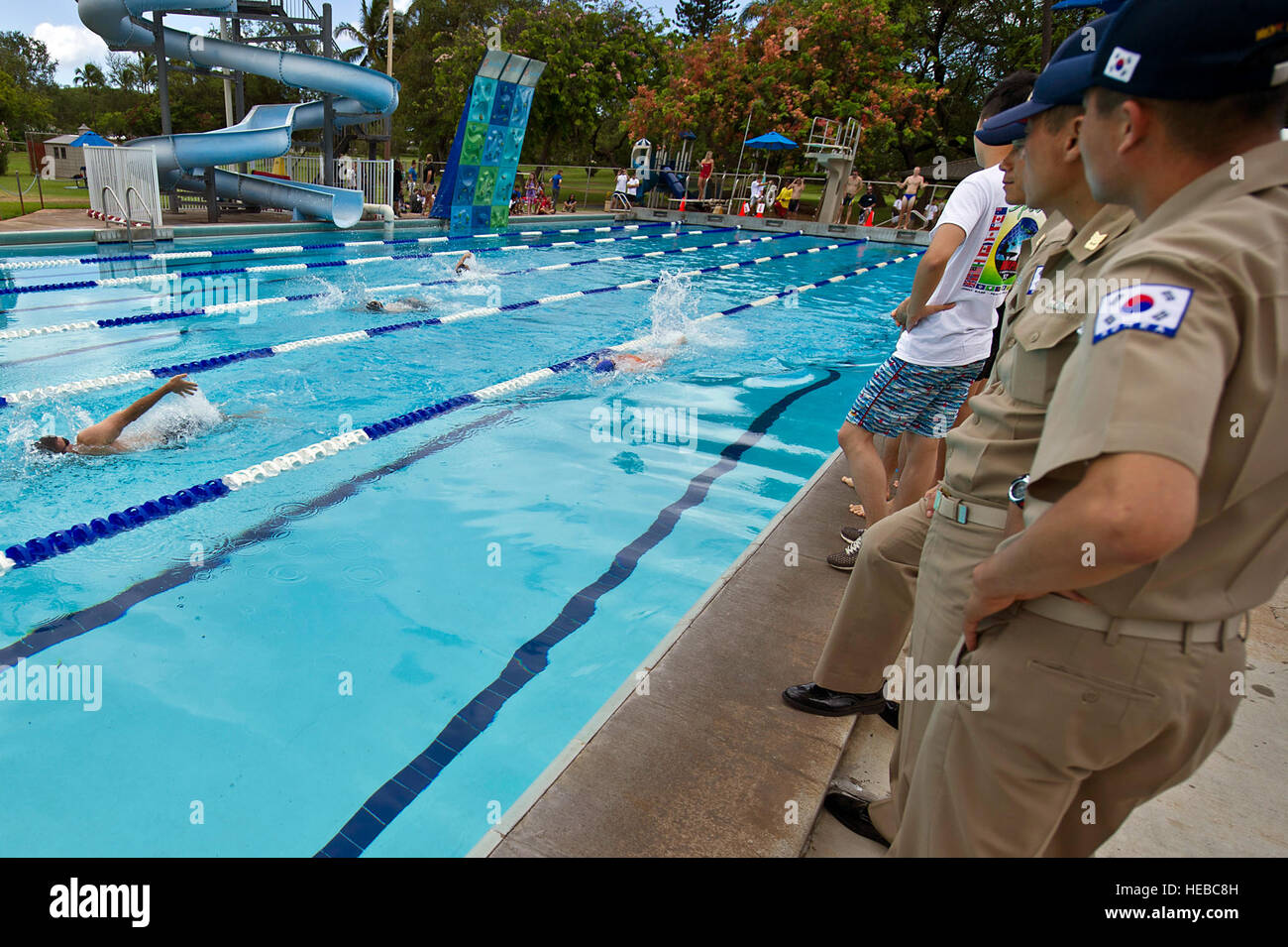 200 freestyle relay hi-res stock photography and images - Alamy
