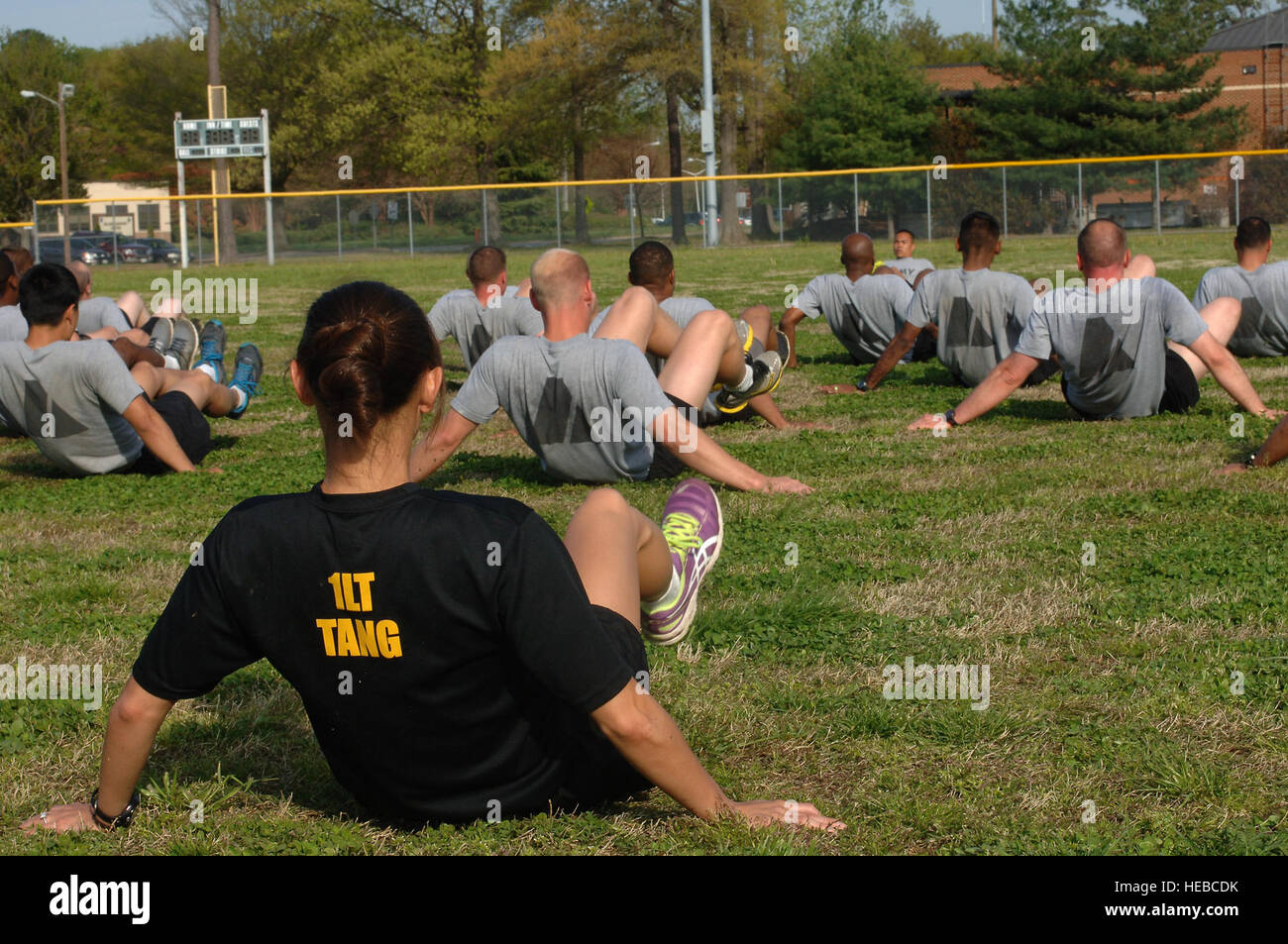 U.S. Army 1st Lt. Amy Tang, U.S. Army Physical Fitness School Mobile ...