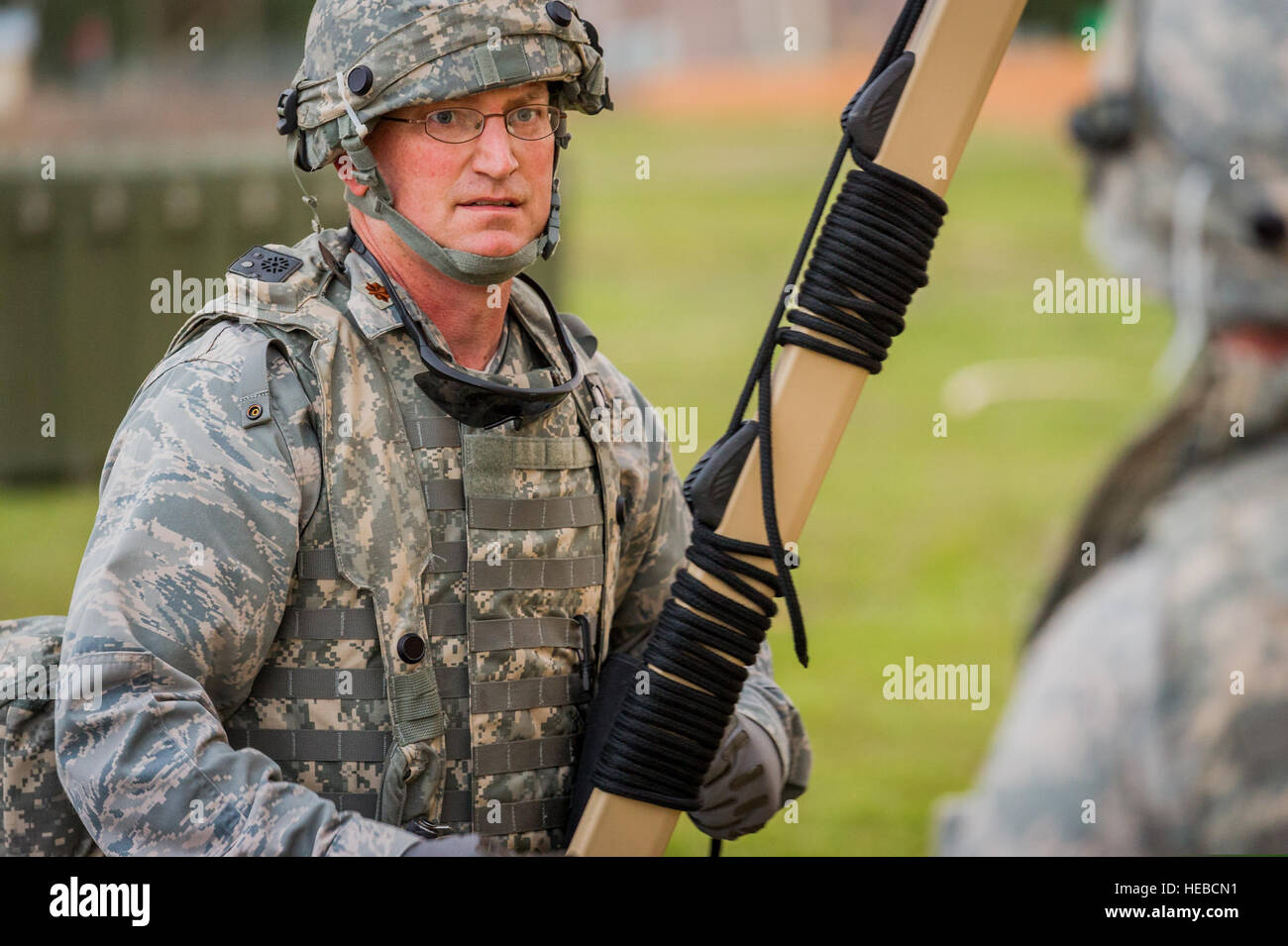 A U.S. Air Force health services administrator with the 81st Medical ...