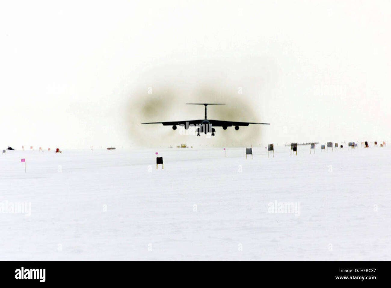 The C-141C Starlifter aircraft from the 452nd Air Mobility Wing, March ...
