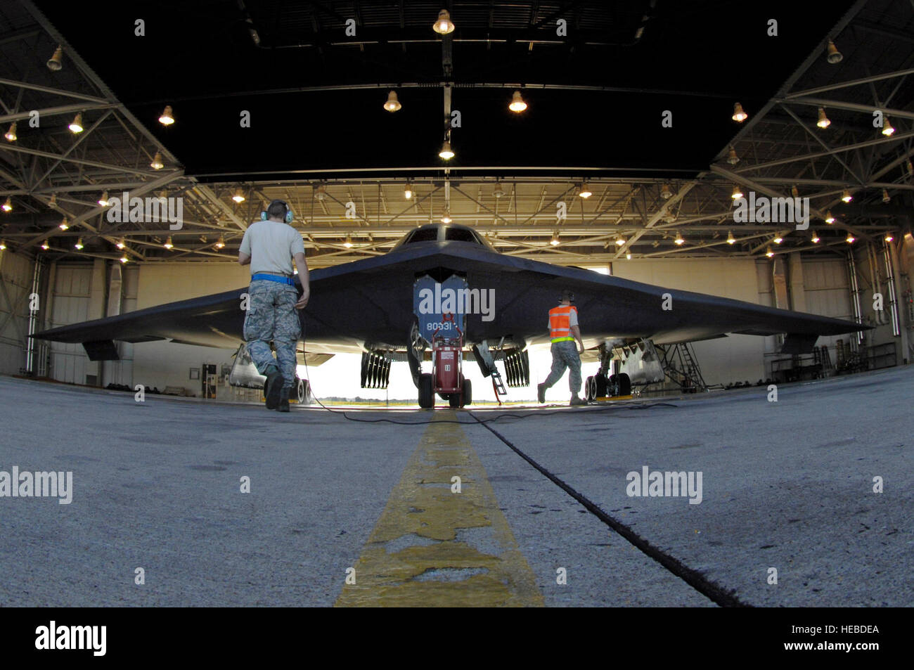 Senior Airman Douglas Anthony and Airman Kyle Joyner, both 509th ...