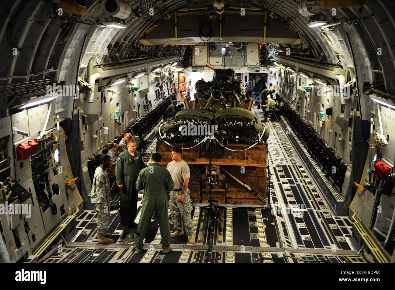 A U.S. Air Force C-17 Globemaster III Aircrew from the 57th Weapons ...