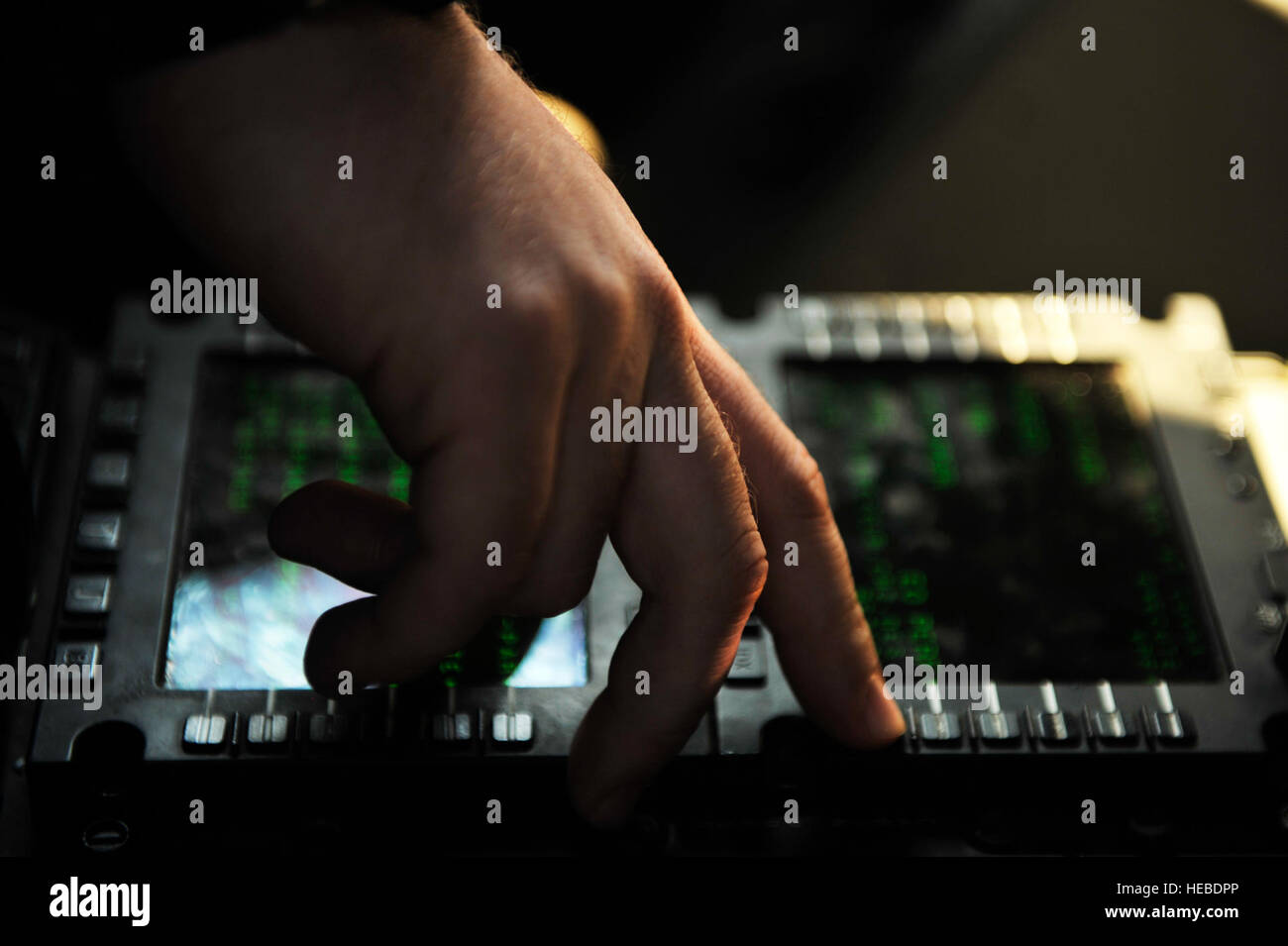 U.S. Air Force Capt. Chris Lawler, 57th Weapons Squadron, prepares for ...