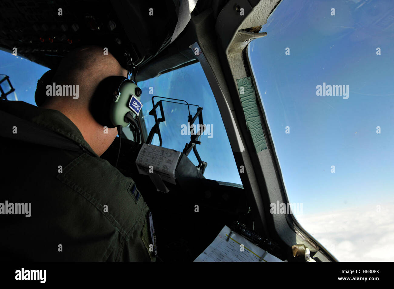 U.S. Air Force Capt. Patrick Hancock, 57th Weapons Squadron, prepares ...