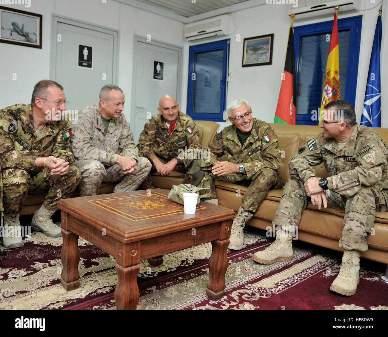 The commander of the international security assistance force joint ...