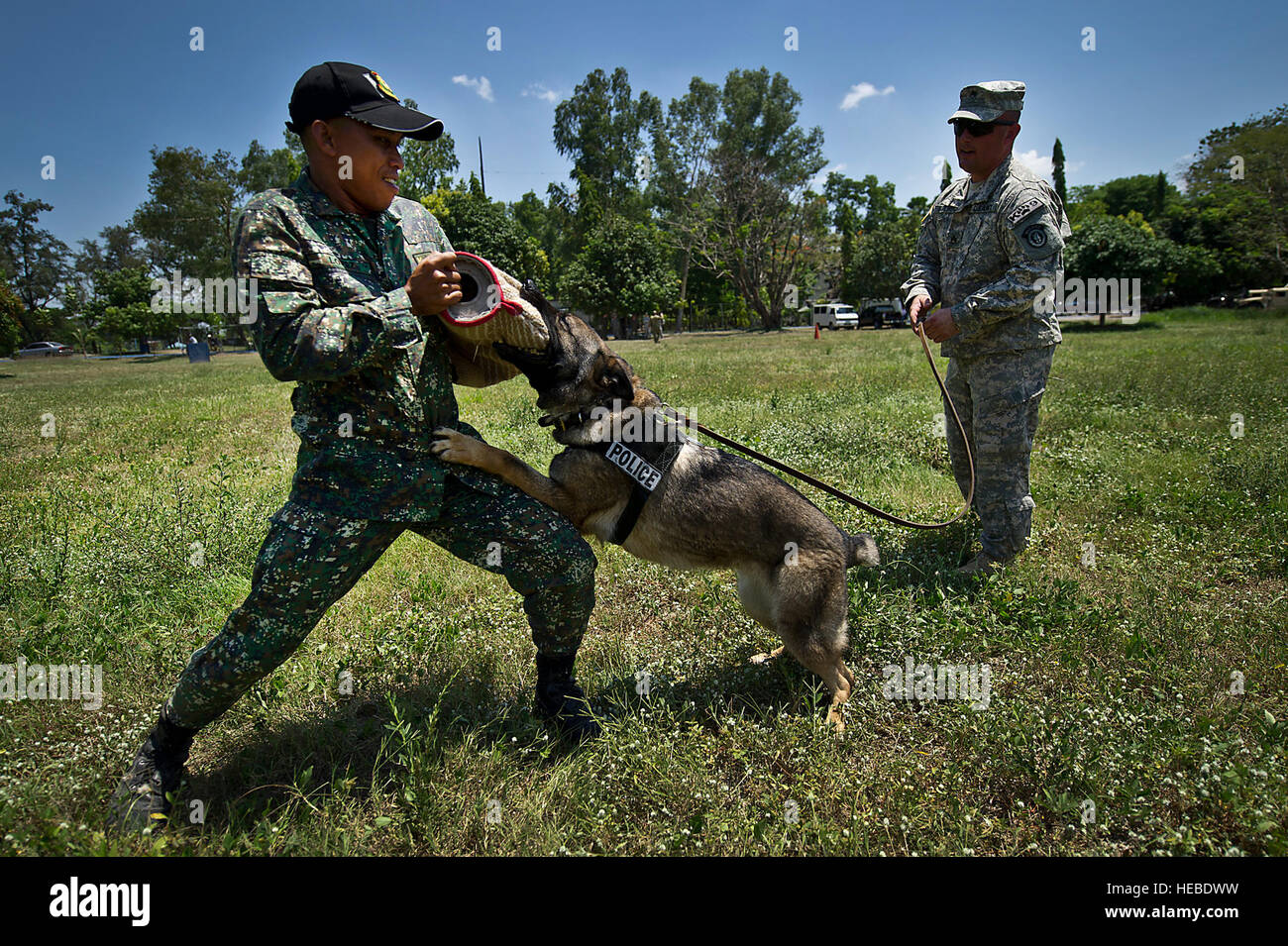 U.S. Army Staff Sgt. Ryan Hastings (right), 28th Military Police ...