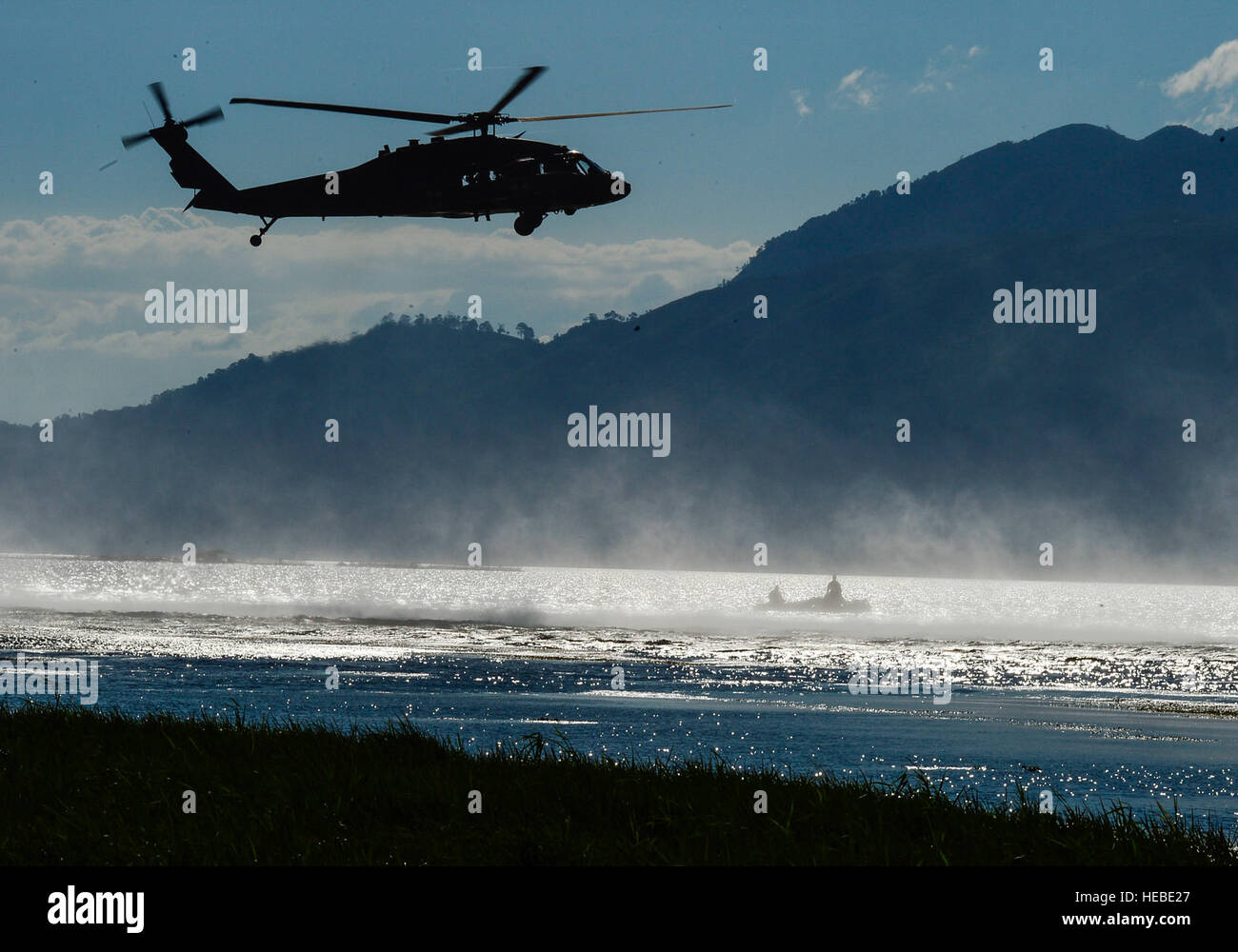 A UH-60 Black Hawk helicopter from the 1-228th Aviation Regiment ...
