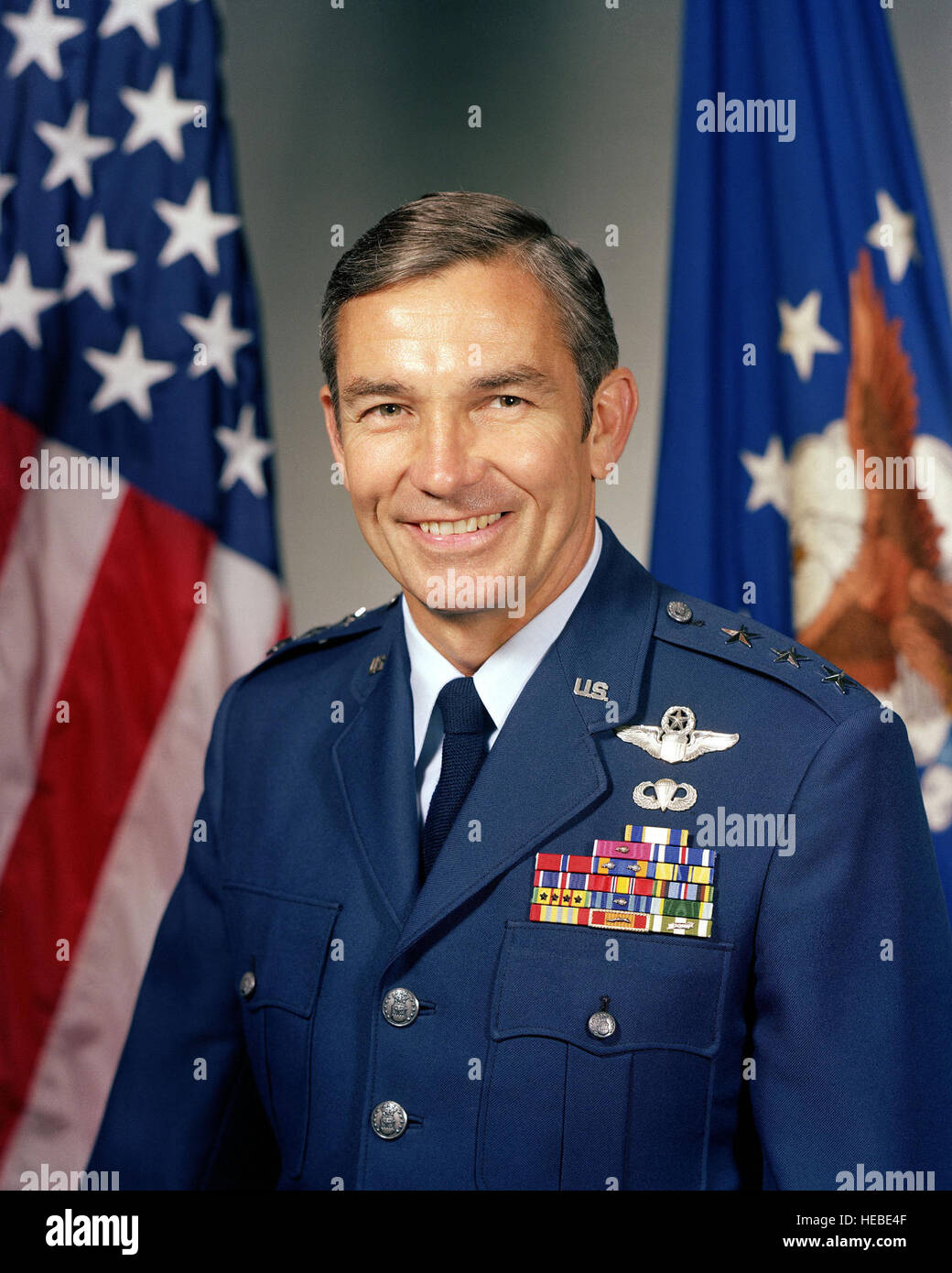 Lieutenant General Robert E. Kelly, USAF (uncovered Stock Photo - Alamy
