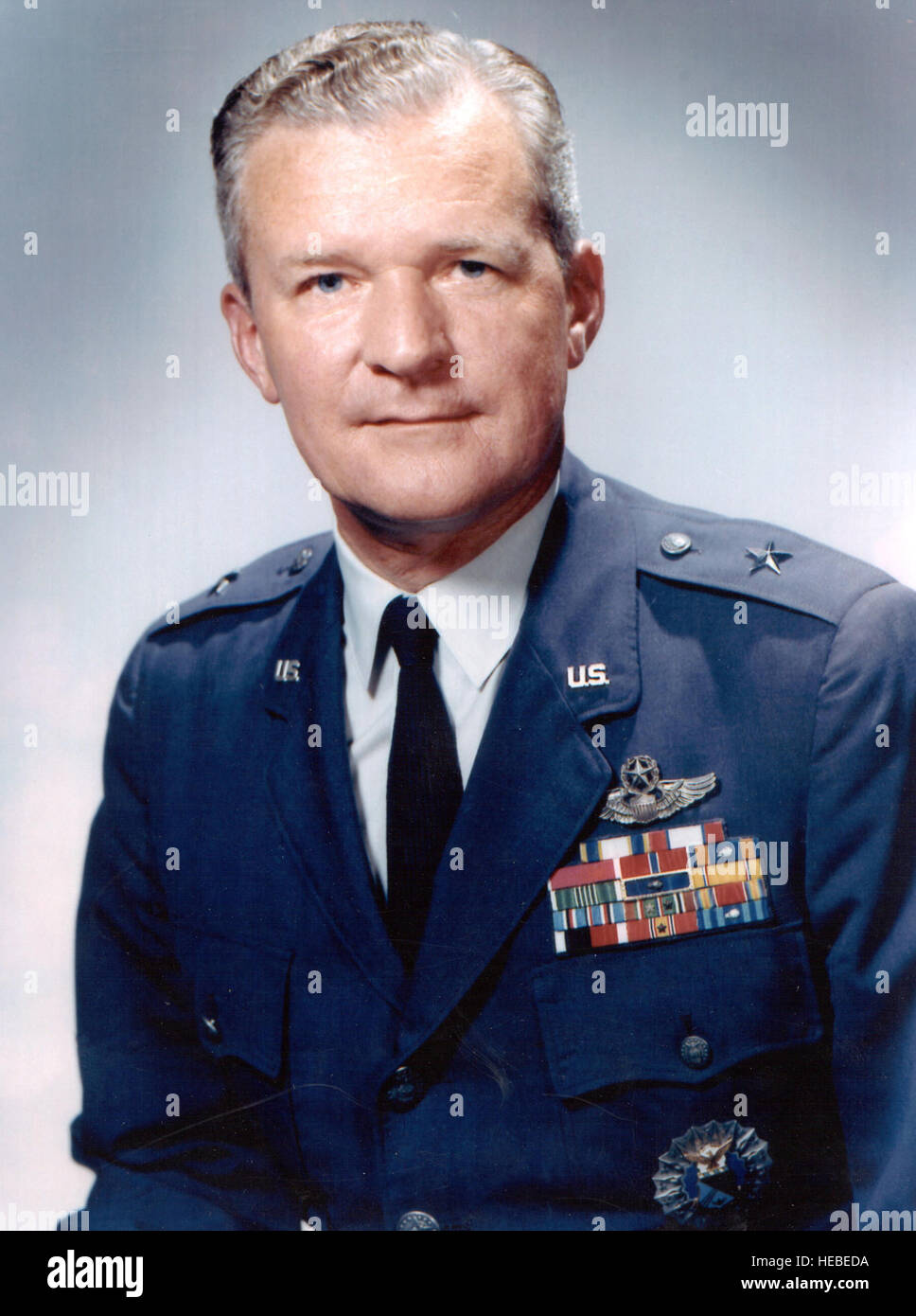 Brig. Gen. Robert F. McDermott file photo, circa 1968. (U.S. Air Force ...