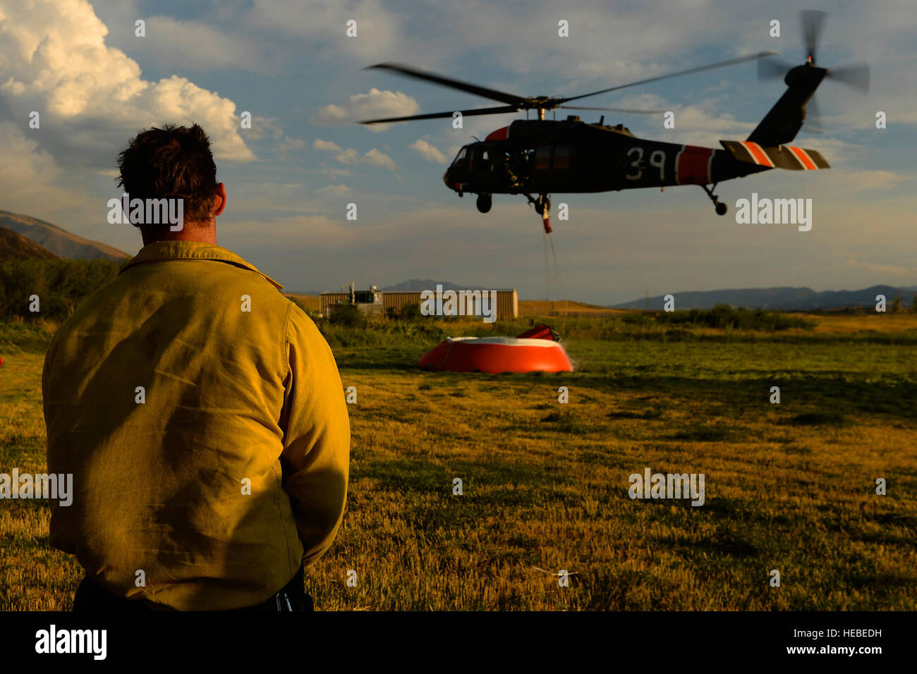 Uh 60 black hawk helicopters utah army national guard hi-res stock ...