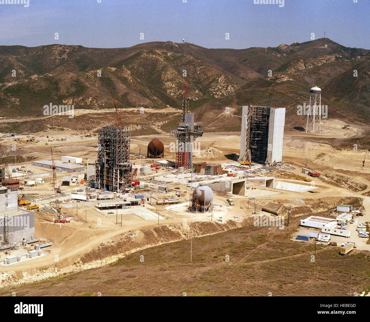 An overall aerial view of the Space Launch Complex 6 (SLC-6 ...