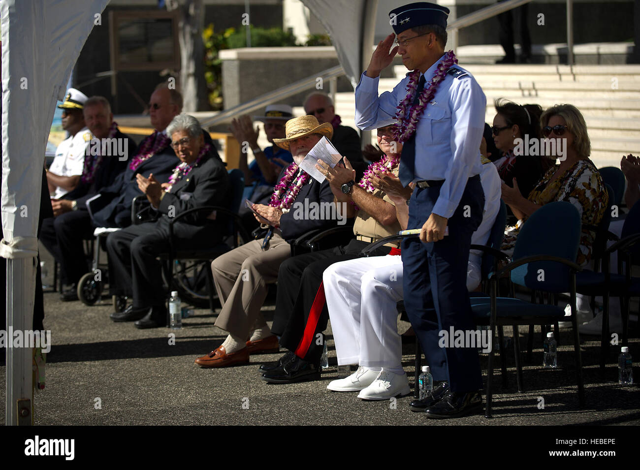 Air Force Maj. Gen. Darryll Wong, adjutant general of the Hawaii ...