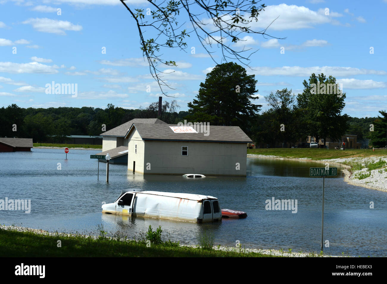 A view of the Muscatatuck Urban Training Center in Butlerville, Ind ...