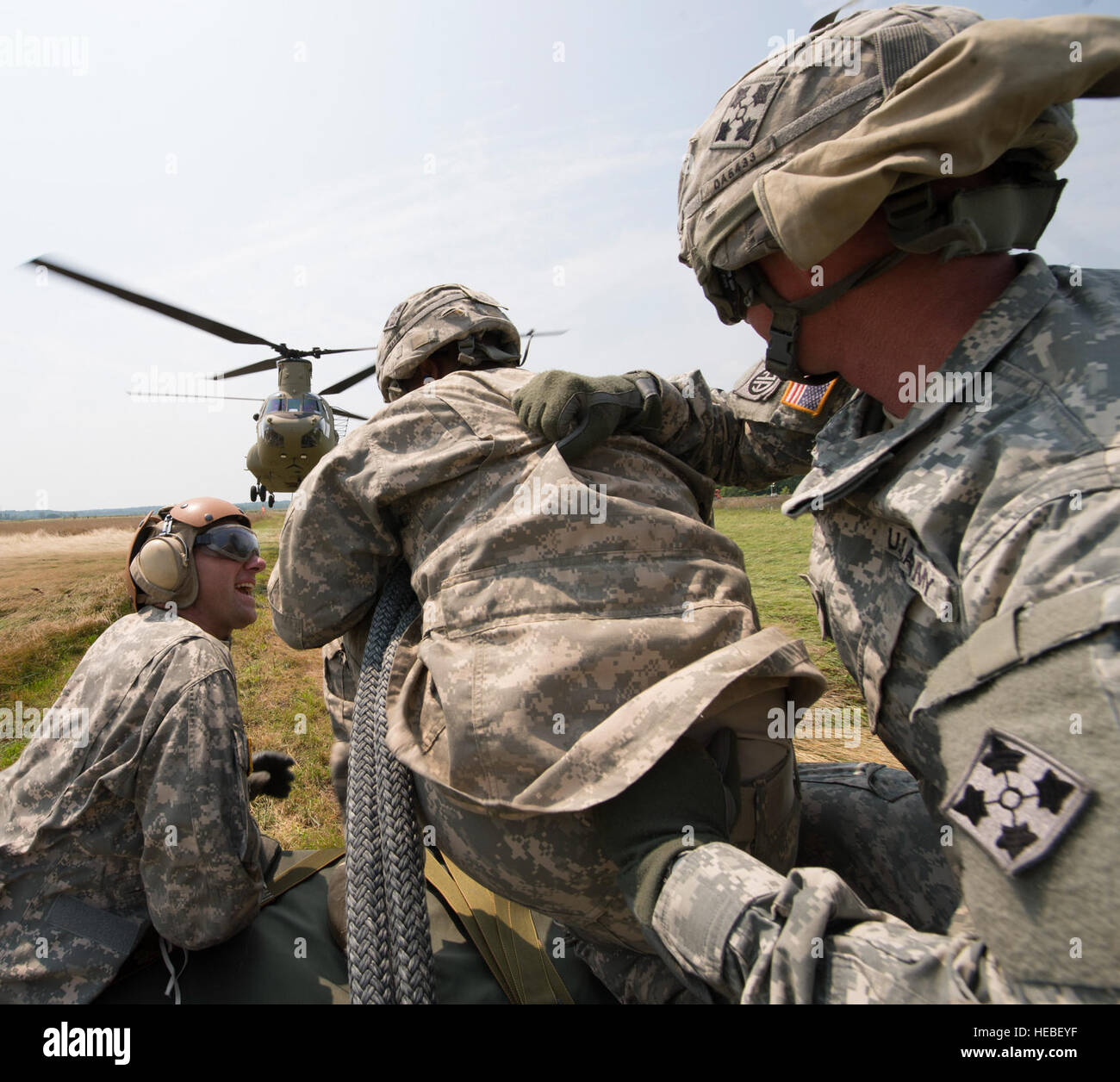 From left, U.S. Army Lt. Col. Tyler Smith, the commander of the 2nd ...