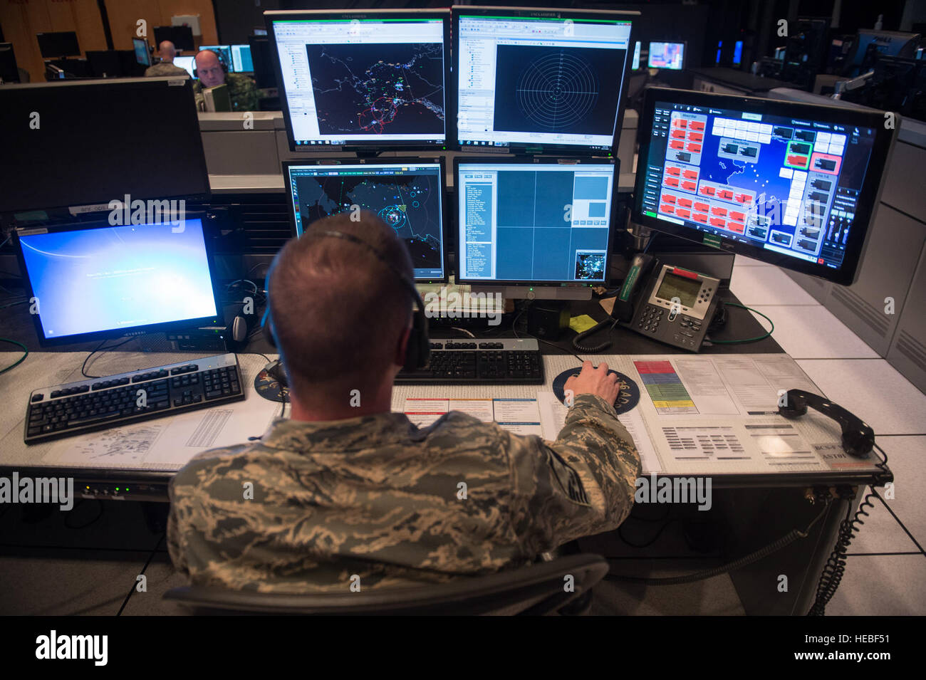 Joint Air Defense Operations Center High Resolution Stock Photography ...