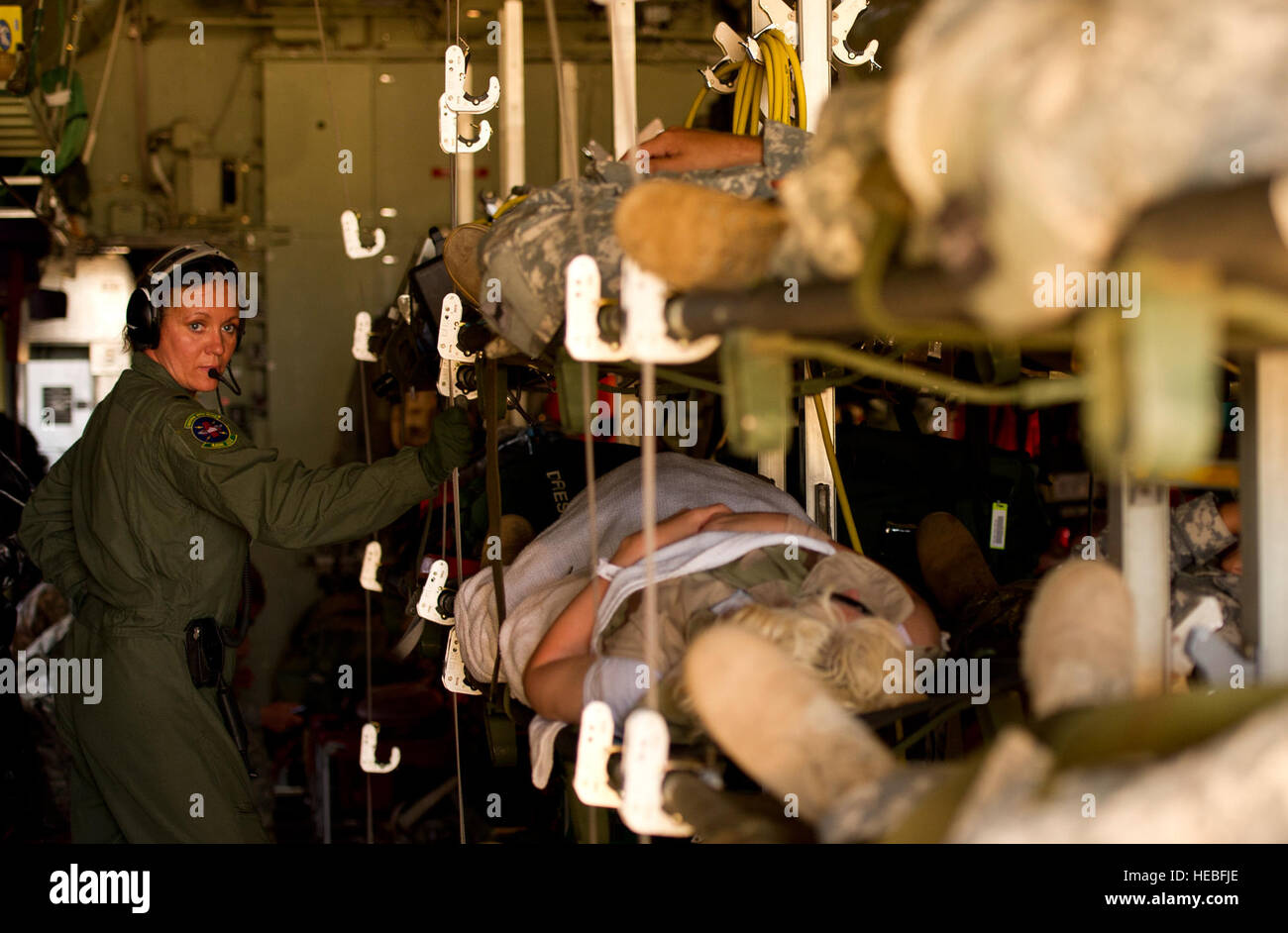 433rd aeromedical evacuation squadron flight nurse hi-res stock ...