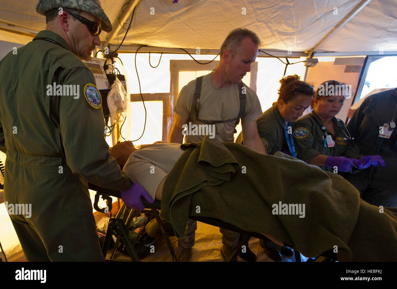 Florida Advanced Surgical and Transport Team members receive the iStan ...