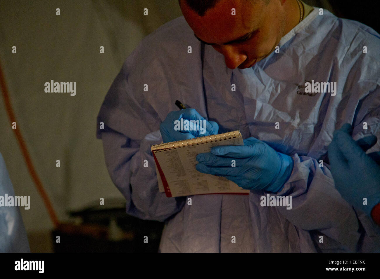 U.S. Army Spc. Dale Bowles, 1982nd Forward Surgical Team, Niagara Falls ...