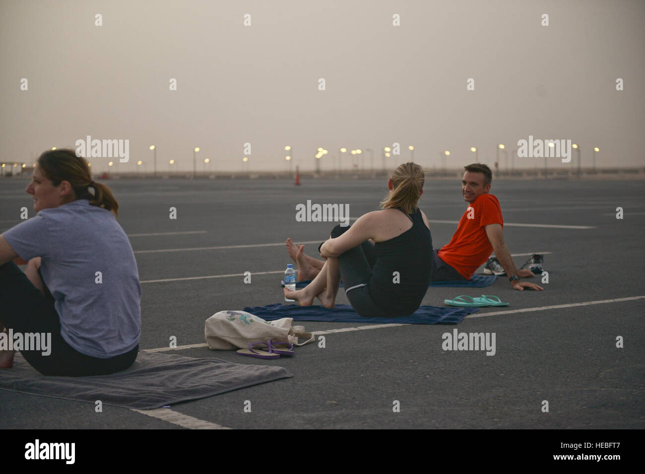 Al Udeid soldiers, sailors, airmen, Marines, coalition partners and ...