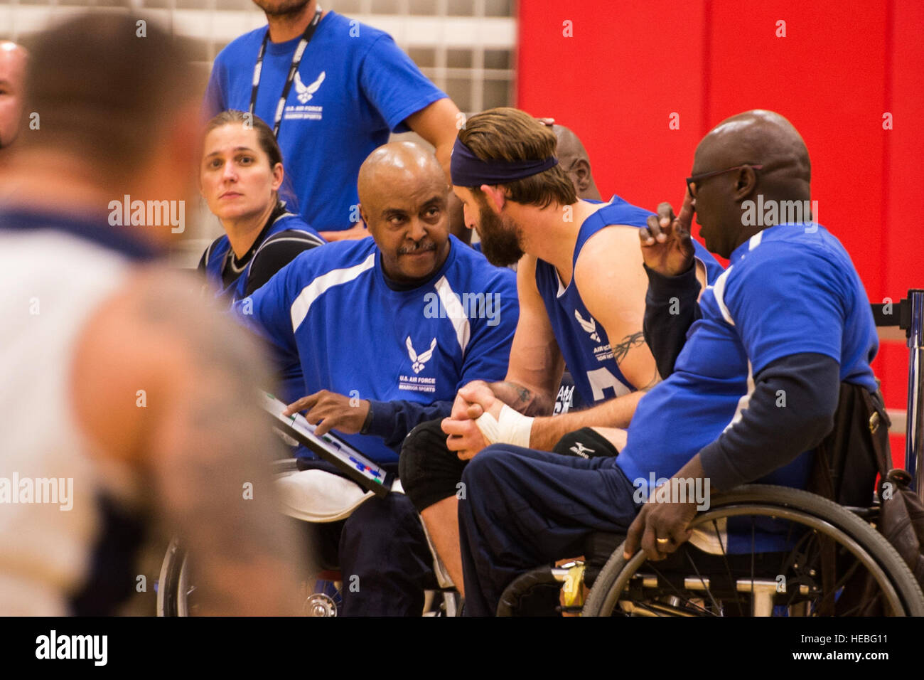 U.S. Air Force coach Maurice Phillips talks game plan with competing ...