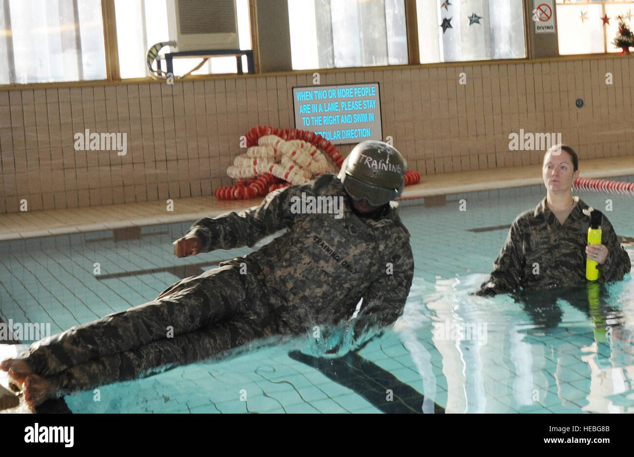 JOINT BASE BALAD, Iraq -- Staff Sgt. Melanie Manley, right, 532nd ...