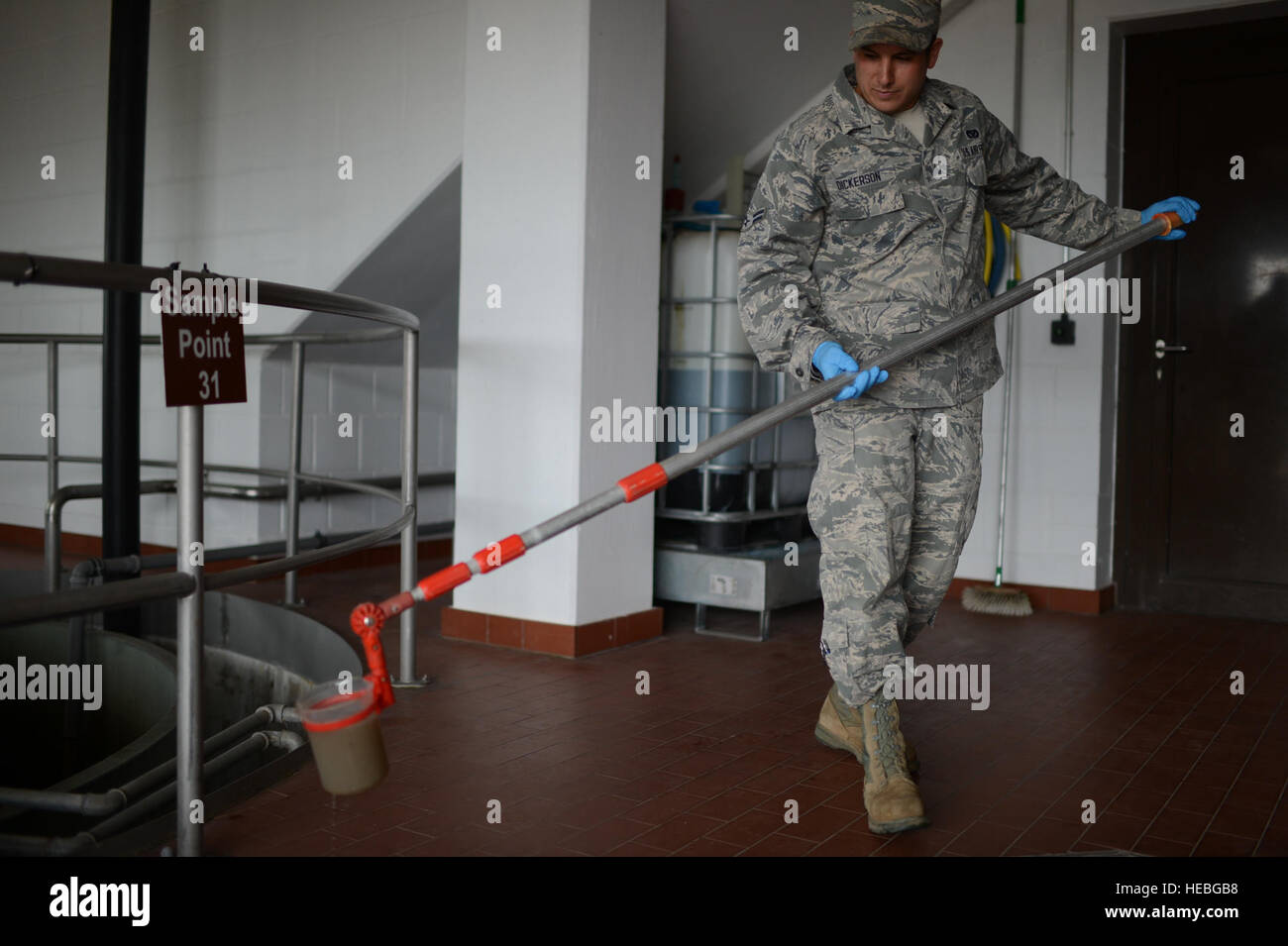 U.S. Air Force Airman 1st Class Joseph Dickerson, 52nd Civil Engineer ...