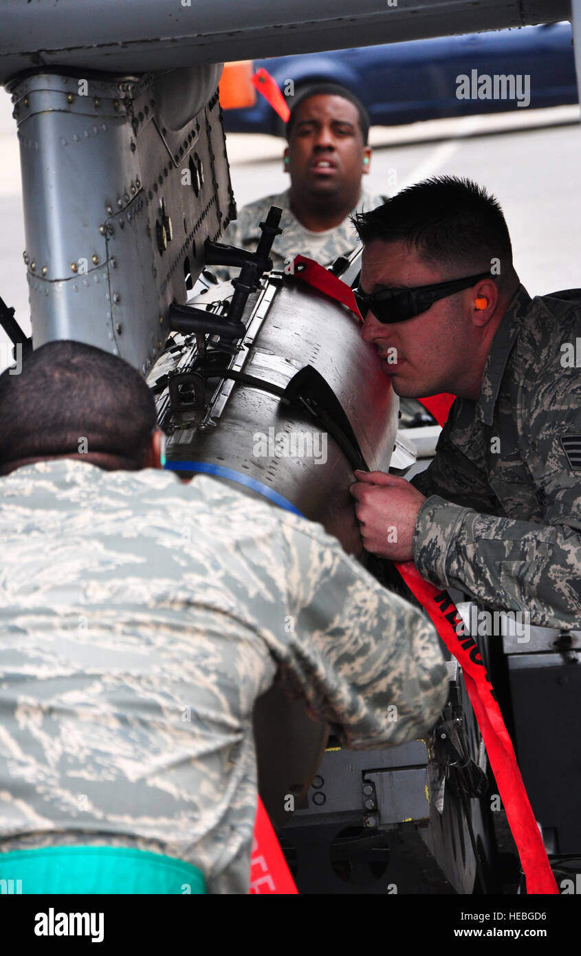 Three weapons load crews clashed May 6 during a quarterly weapon load ...