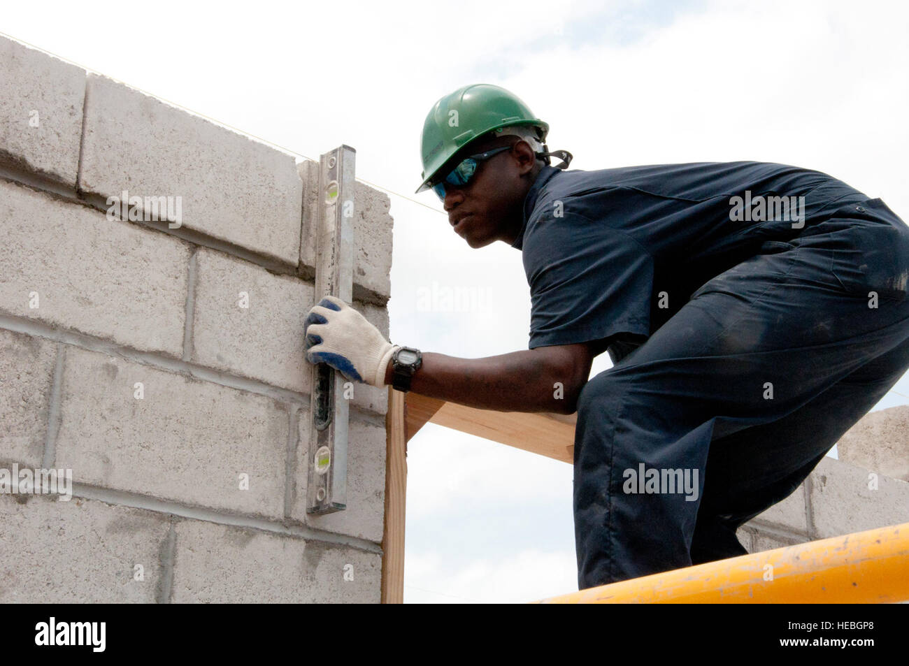 Belize Defense Force Pvt. Dexter Rivas, an engineer with the Light ...