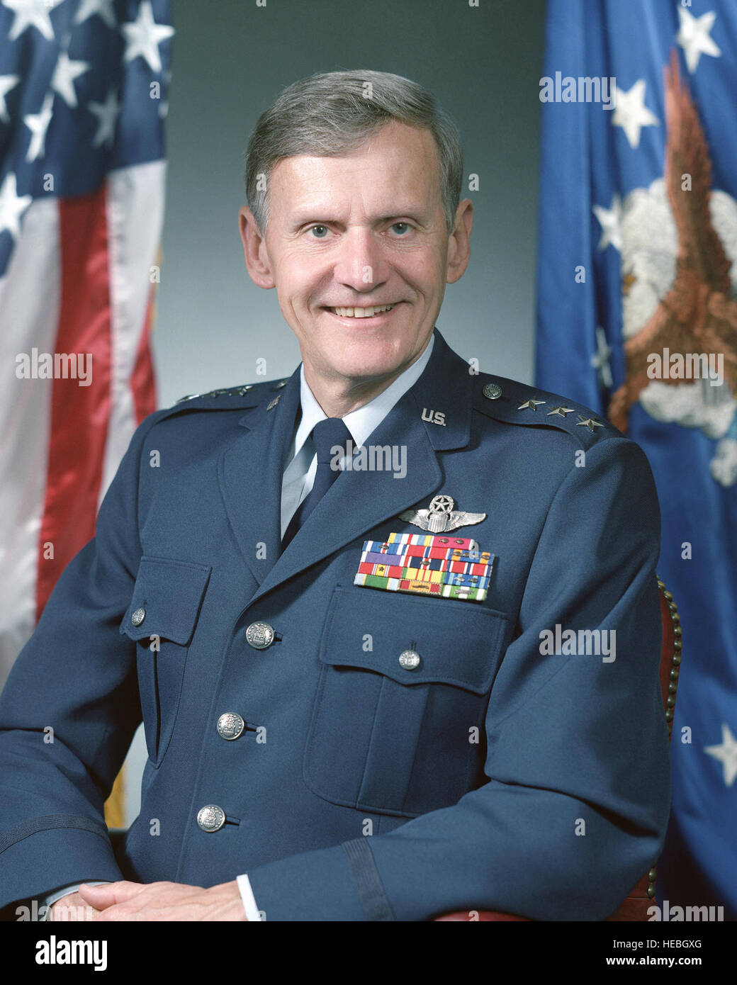Lieutenant General William E. Thurman, USAF (uncovered Stock Photo - Alamy