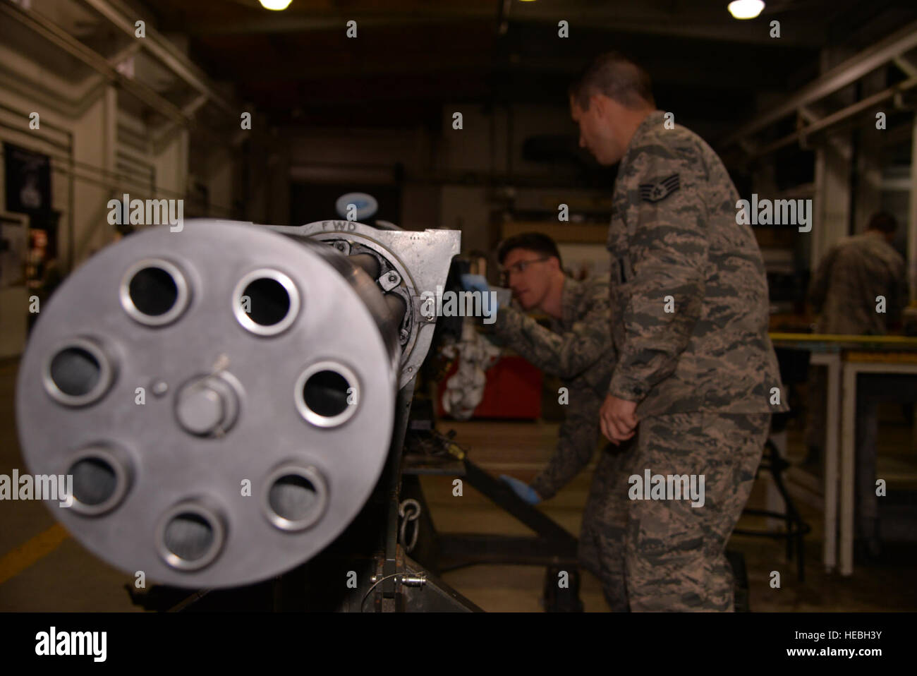 Staff Sgt. Cody Hamilton, 51st Munitions Squadron aircraft armament ...
